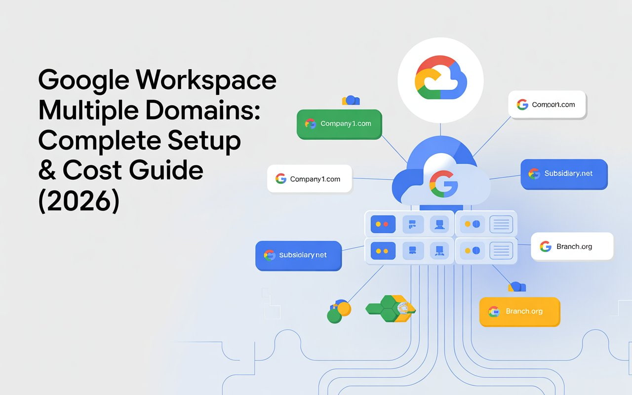 Google Workspace Multiple Domains Guide 2026 (+ Cost)